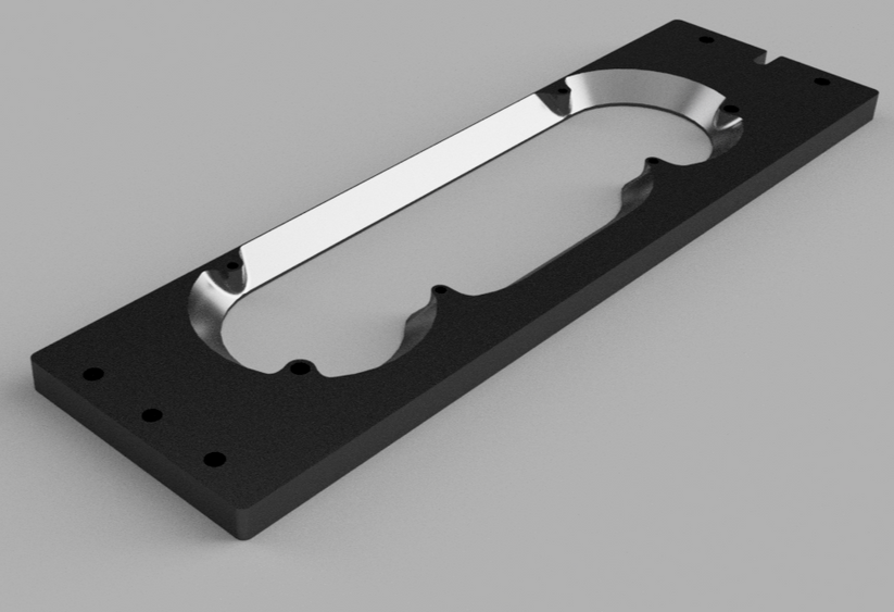 Big Block Chevy Cylinder Head Fixture Plate for Rottler Porting Machin ...